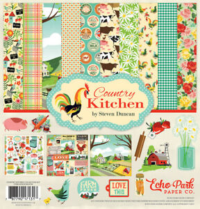 Echo Park Country Kitchen Mega Bundle Collection Kit – Crafting with Vicky