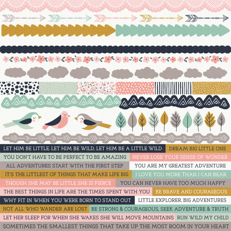 Kaisercraft 12 x 12 Sticker Sheets – Crafting with Vicky